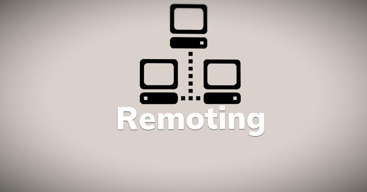 UserManual/Remoting